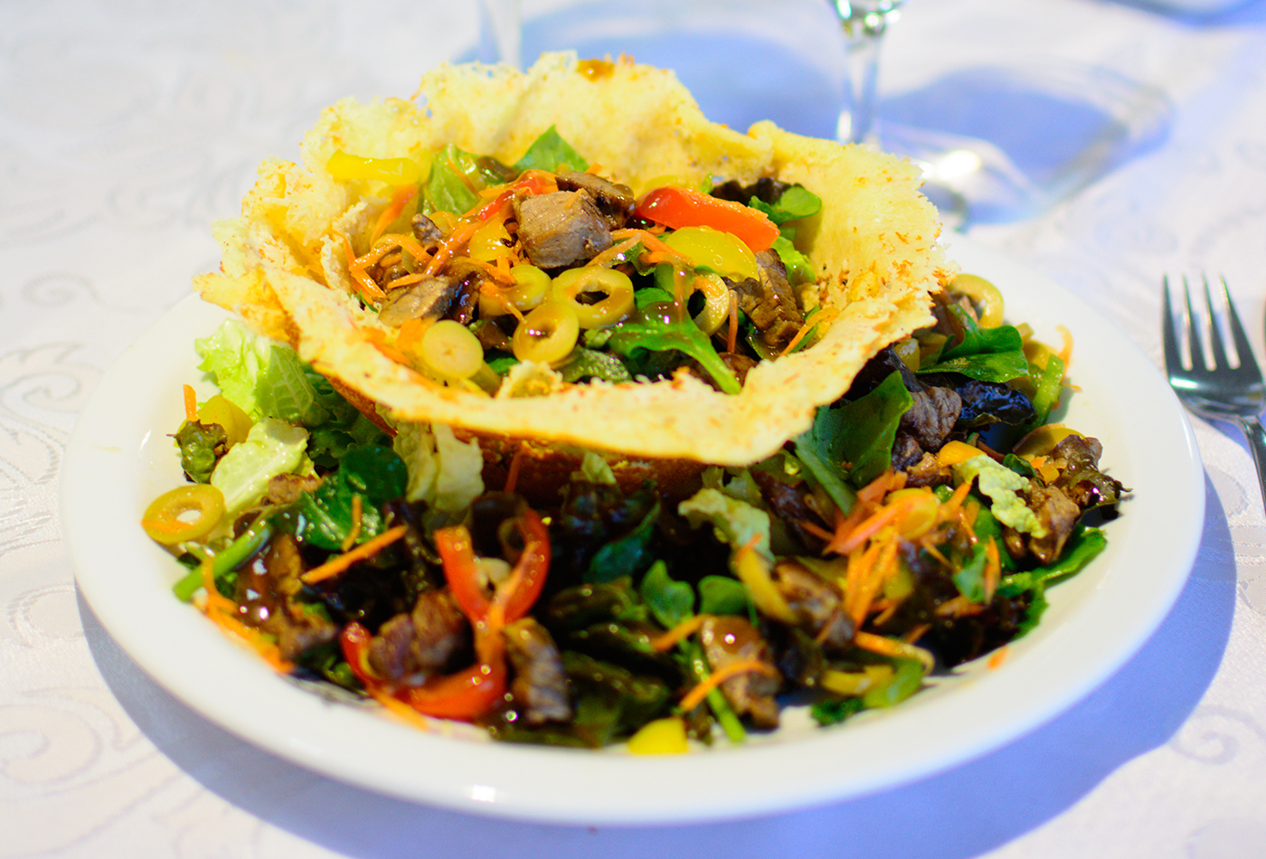 112. Salada de Filé Mignon – Barriga Verde – Restaurante e Churrascaria